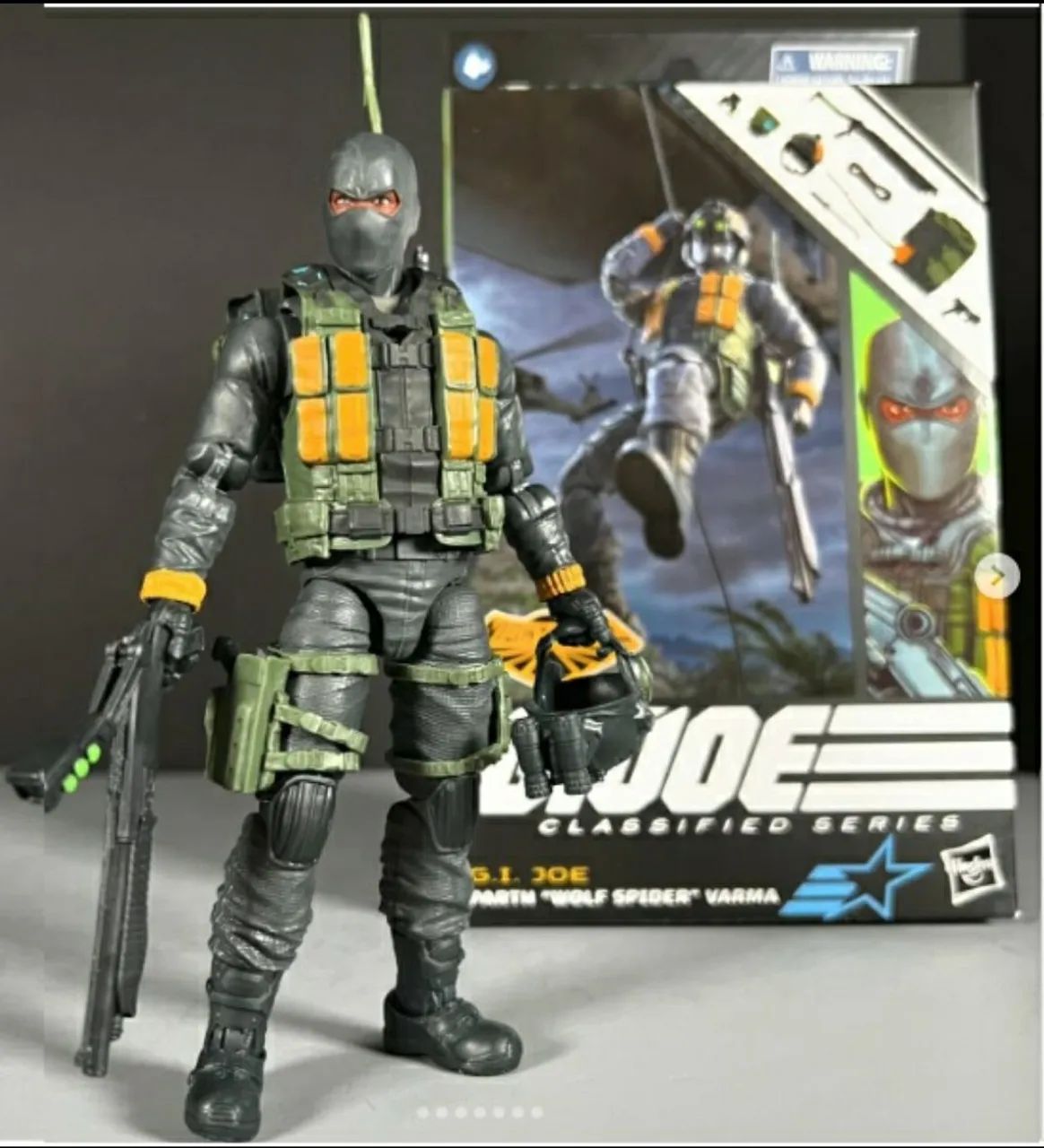 Action Figure G.I. Joe Classified Series - Wolf Spider - Hobbies e ...