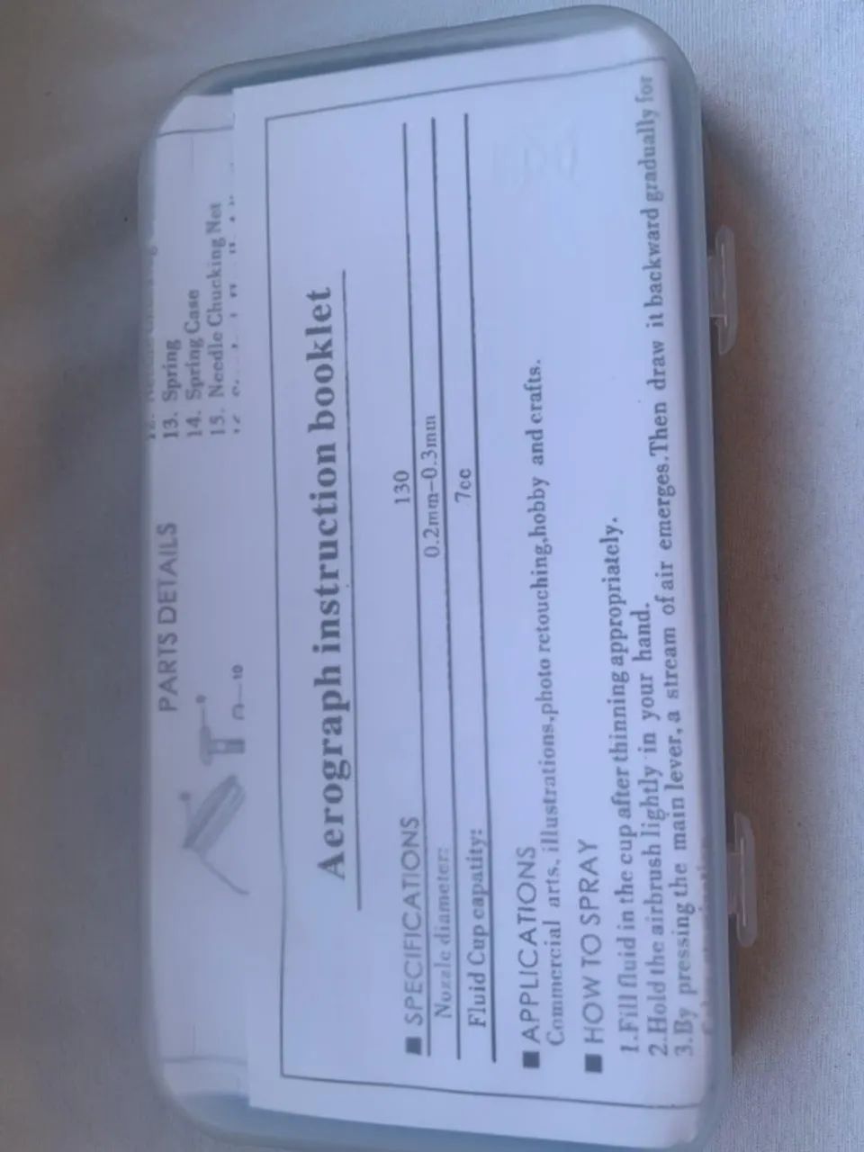 Aerógrafo Dupla Ação Novo - Bico 0.3mm - Hobbies e coleções - Bosque ...