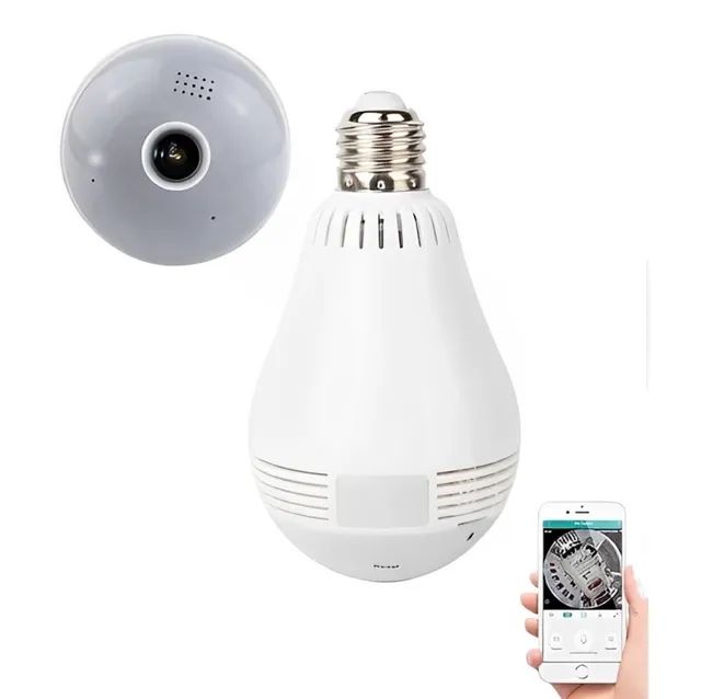 "lampada com camera 360 graus" no Brasil