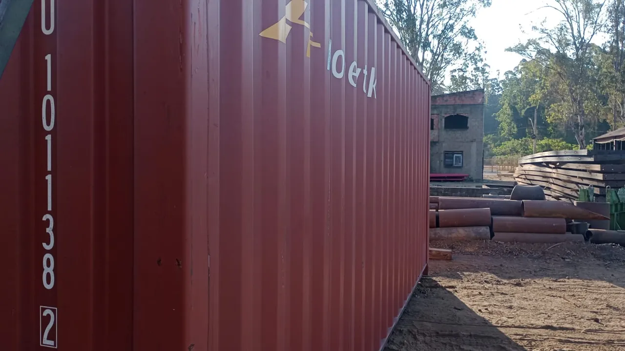 "container 20 pes" no Brasil