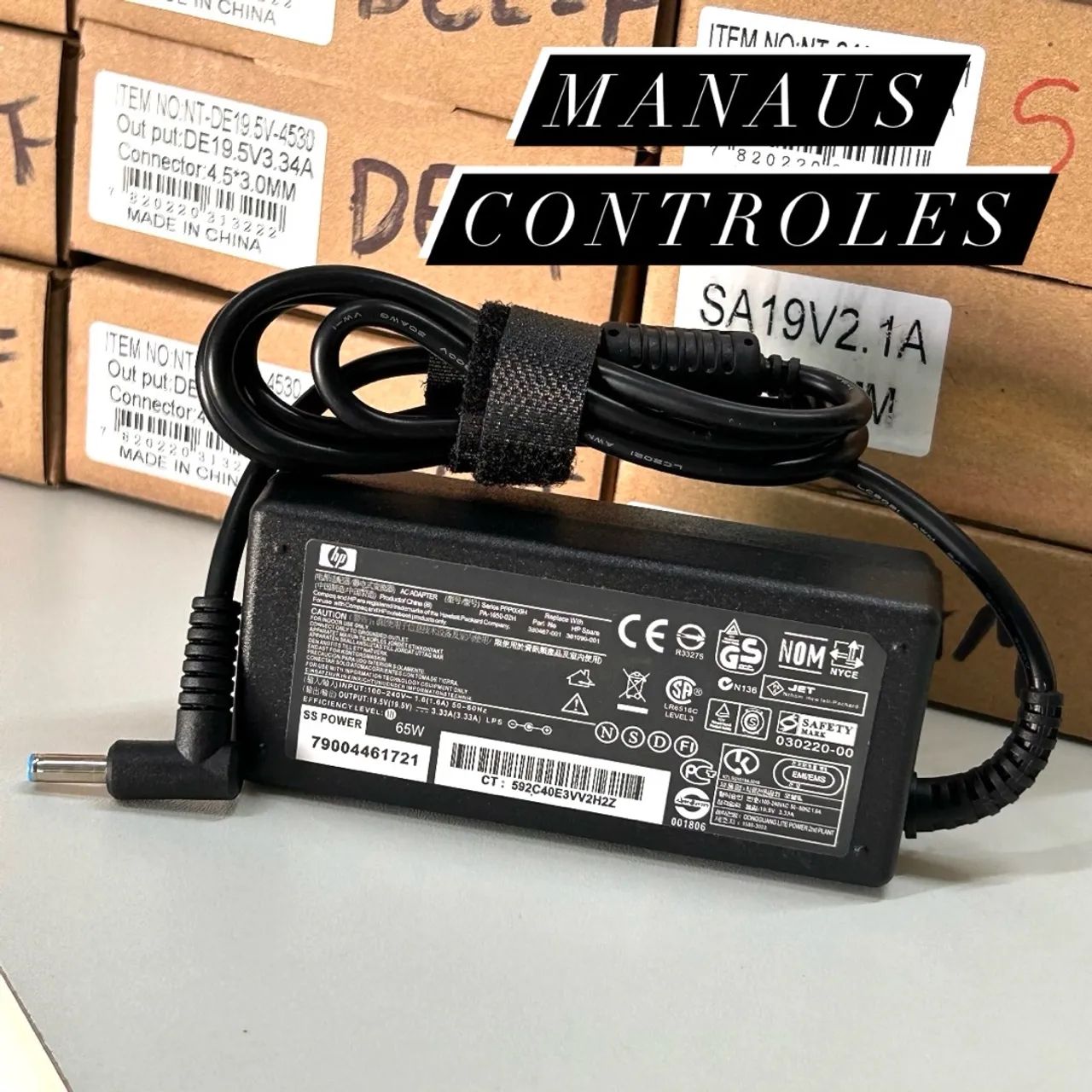 "fonte laptop hp" no Brasil