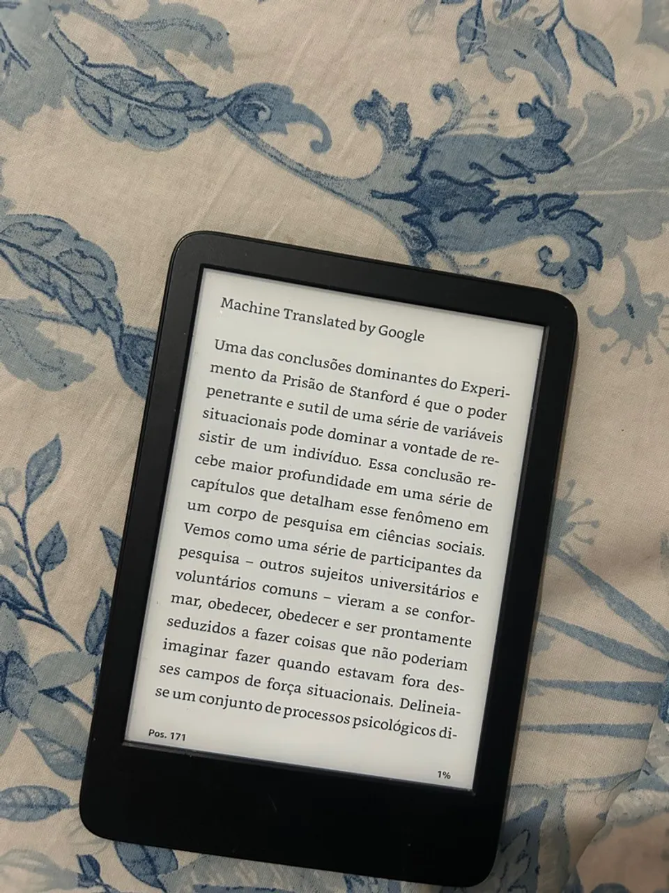 "um kindle" no Brasil