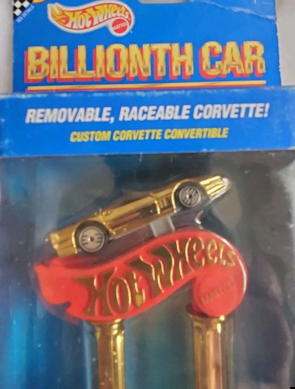 Hot Coleção completa de 4 miniat Hot Wheels Corvette vintage, número um ...