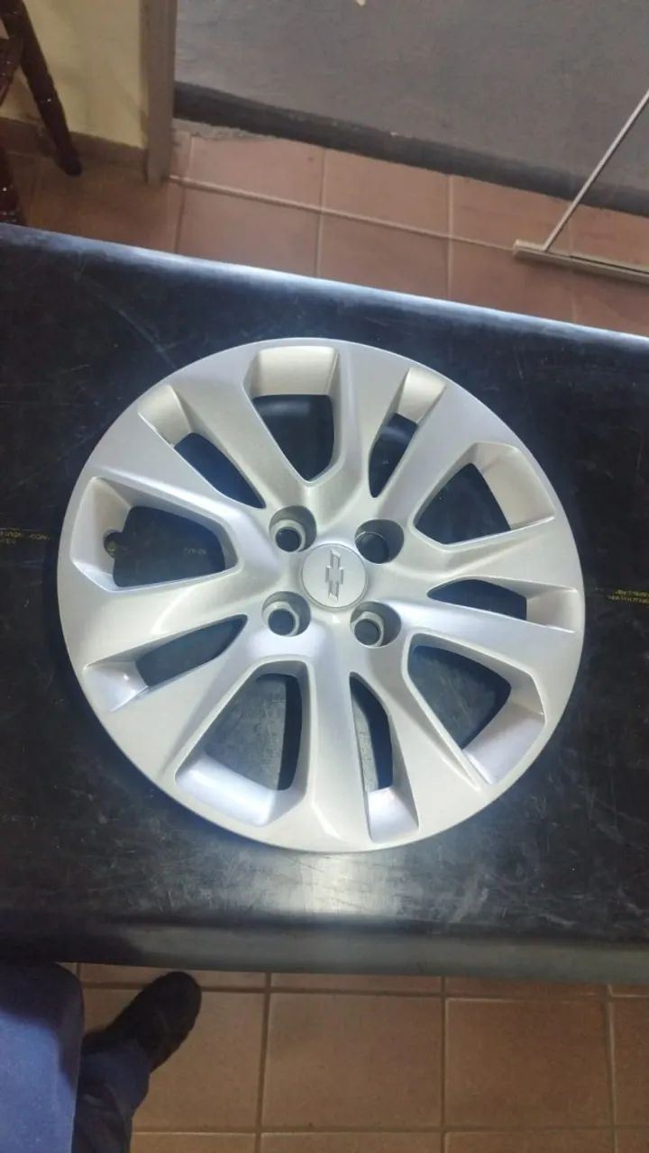 Jogo de Calotas aro 15 do Ônix / Prisma 2013 a 2016 (original GM, sem ...