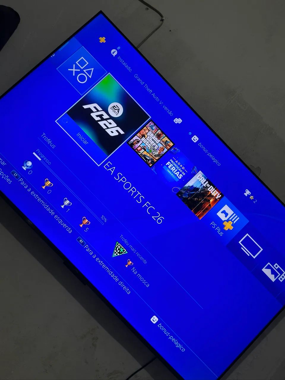 Ps4 Zero 3 jogos e 2 controles - Consoles de Vídeo Game - Olaria ...