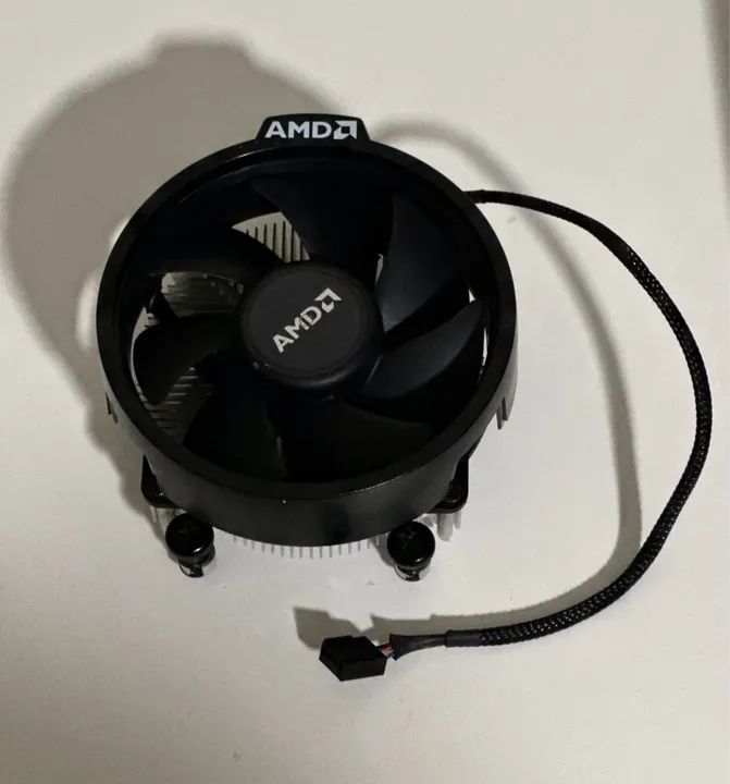 Cooler AMD Fan Ryzen Air Cooler Novo Sem Uso Wraith Stealth - Peças de ...