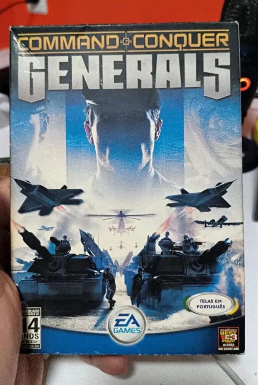 Command & Conquer: Generals Pc CD-ROM Big Box - Jogos de Vídeo Game ...
