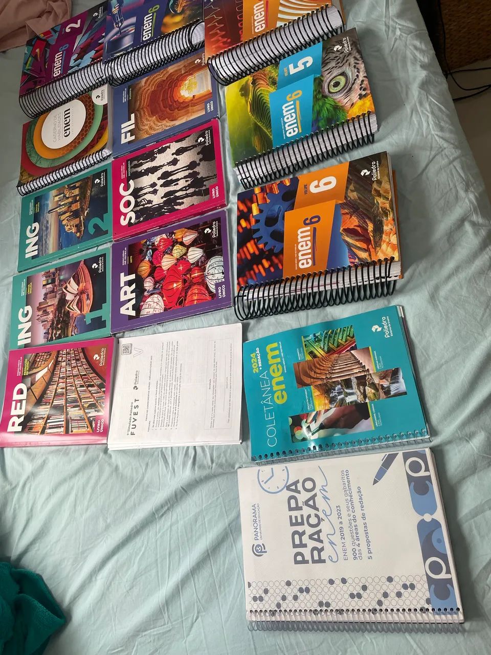 Módulos e Livros Poliedro Terceiro Médio e Material ENEM e FUVEST ...