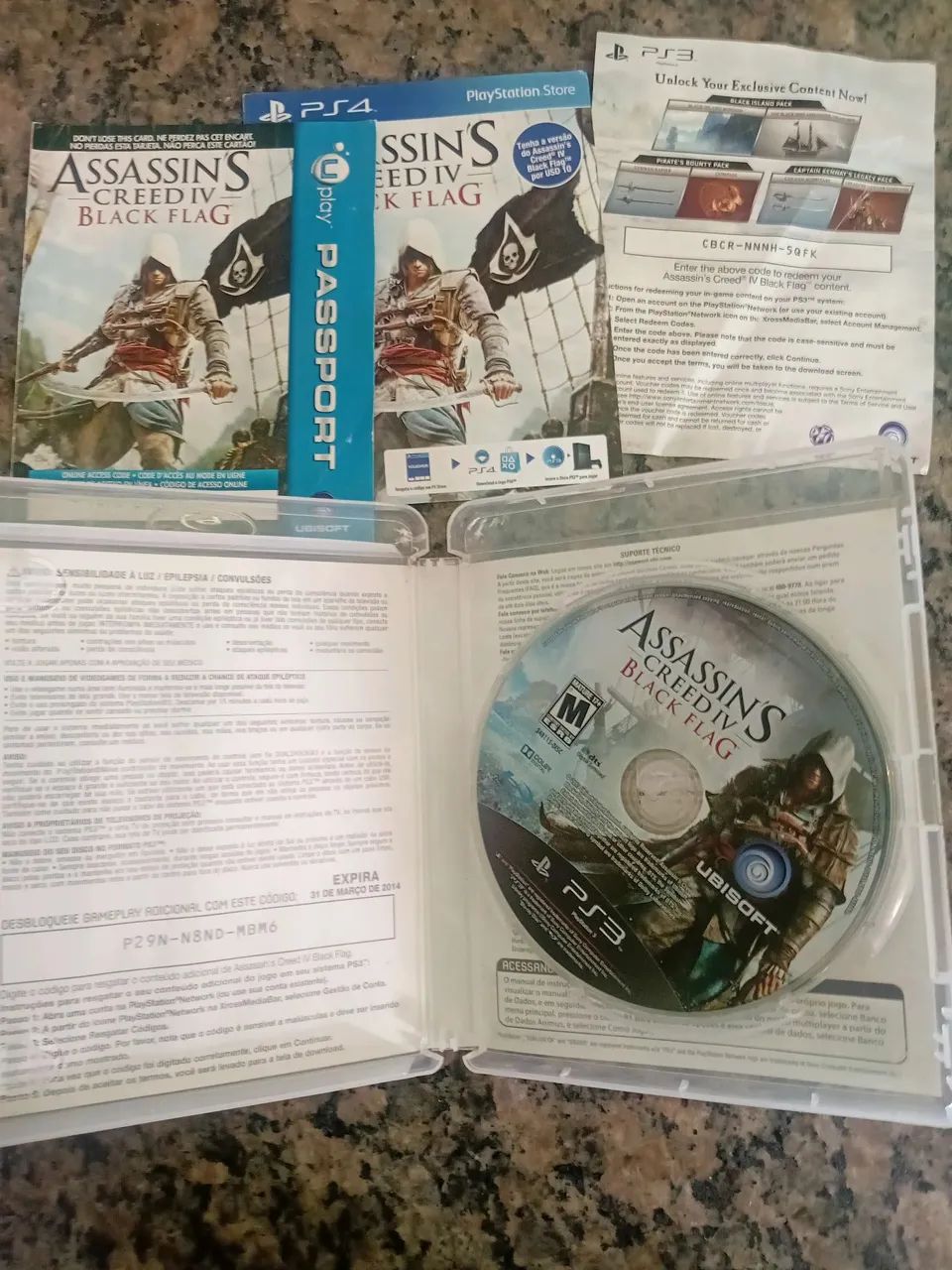 Assassin's Creed Black Flag + Brotherhood - Jogos de Vídeo Game - Santa ...