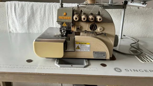 "maquina de costura overlock singer industrial" no Brasil