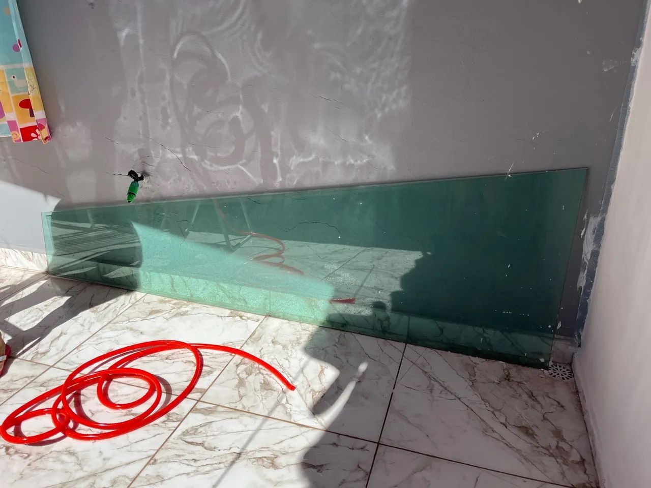 Vidro Blindex verde vidro - Portas e Janelas - Residencial Florais do ...