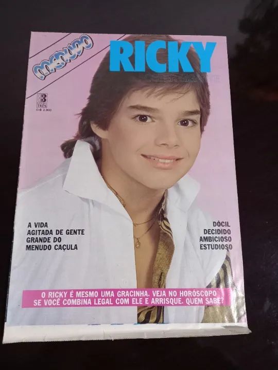 Pôster Gigante Ricky Martin - Menudo - Hobbies e coleções - Jardim ...