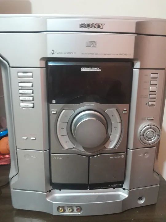Som Sony 3 Discos - Excelente Estado - Aparelhos de Som - Vila Eugênio ...