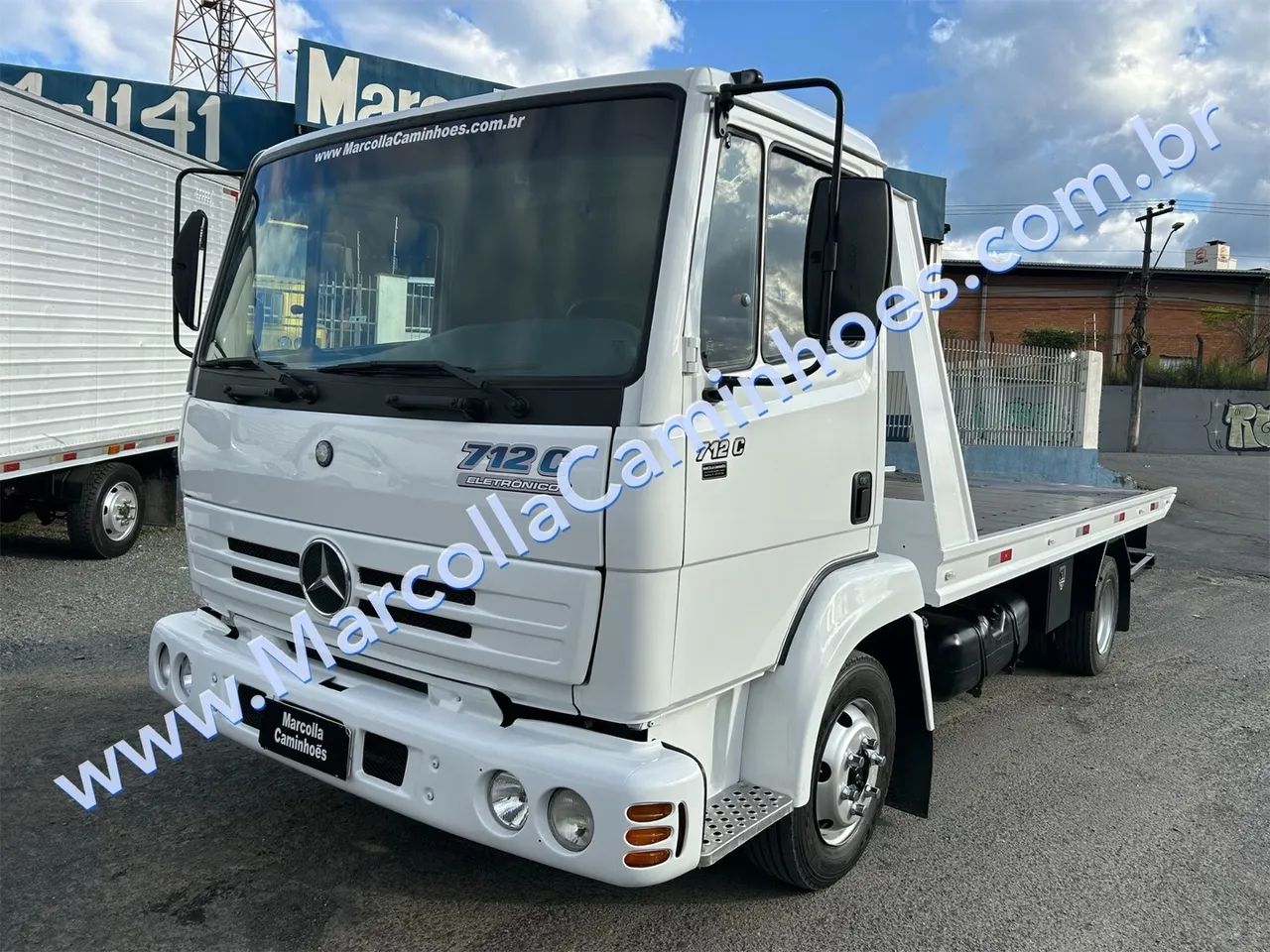 Mercedes Benz 712C PLATAFORMA - Caminhões - Salto do Norte, Blumenau 1341559773 | OLX