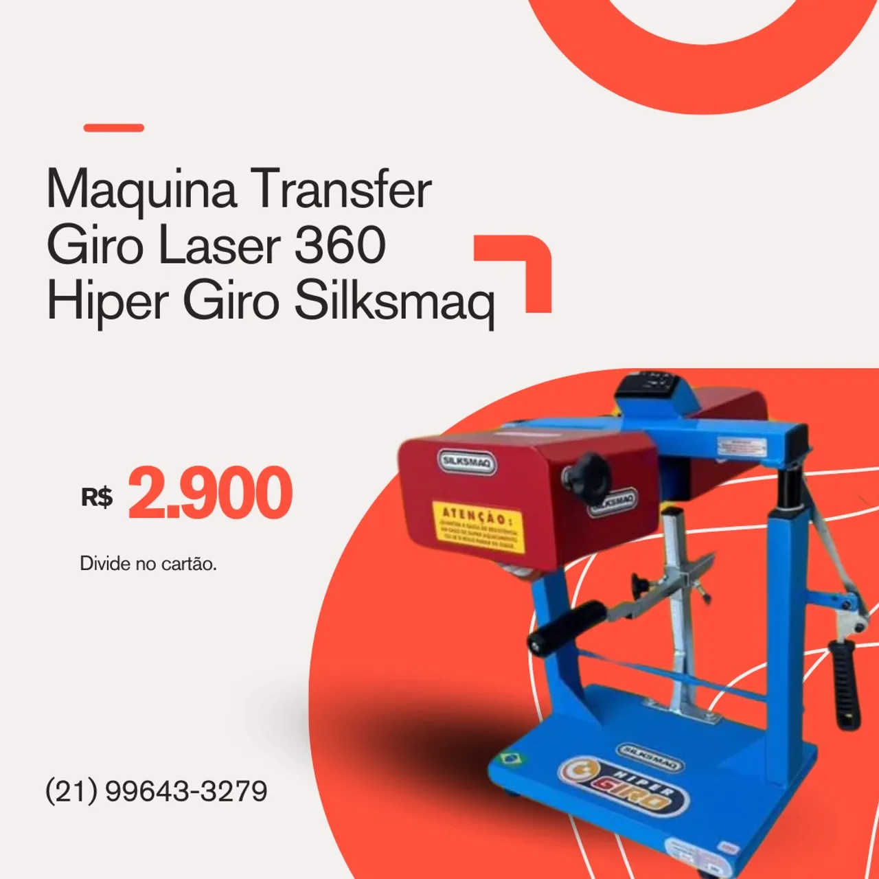 "maquina transfer giro 360" no Brasil