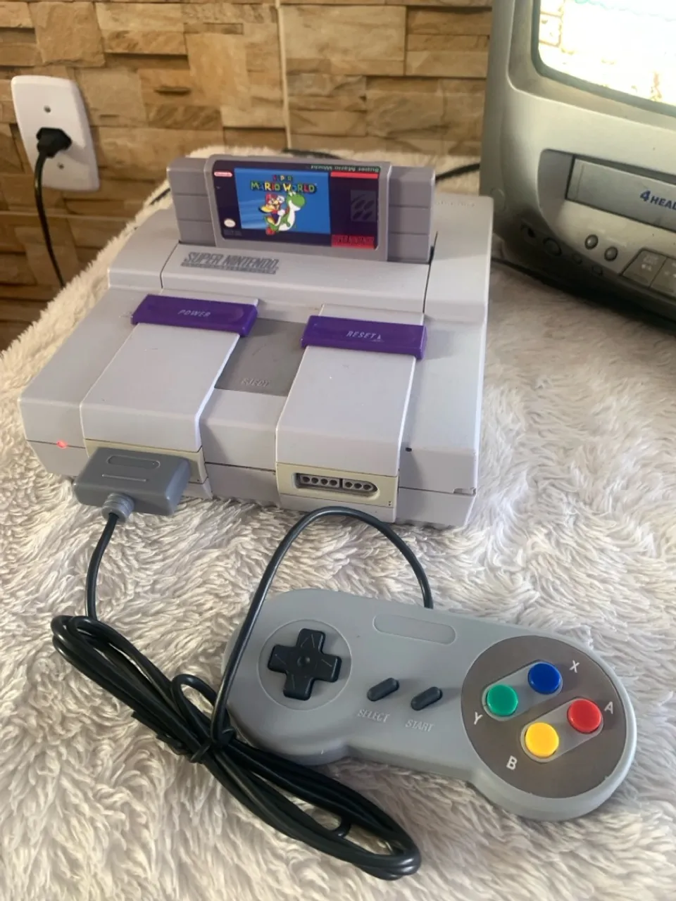 "super nintendo original" no Brasil