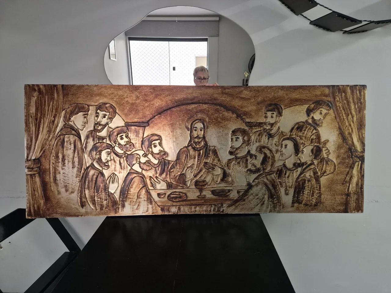 Quadro Santa Ceia - Decorações Para Casa - Vila São Tomaz, Aparecida de ...