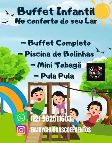 "buffet infantil" no Brasil