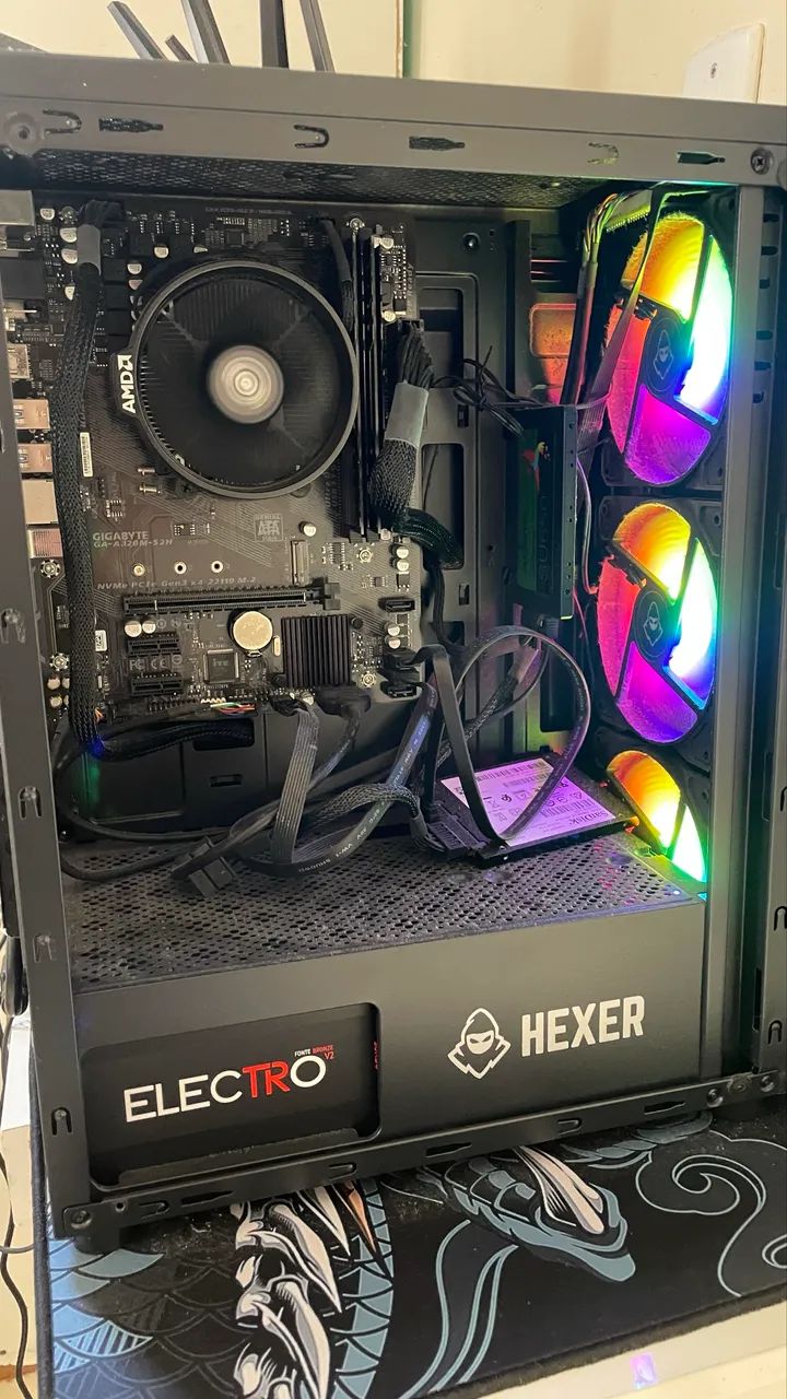 PC Gamer Ryzen 5 5600G ? 16GB RAM ? Sem SSD - Computadores e Desktops ...