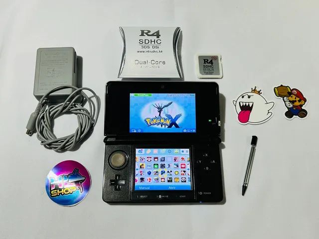 "nintendo 3ds r4" no Brasil