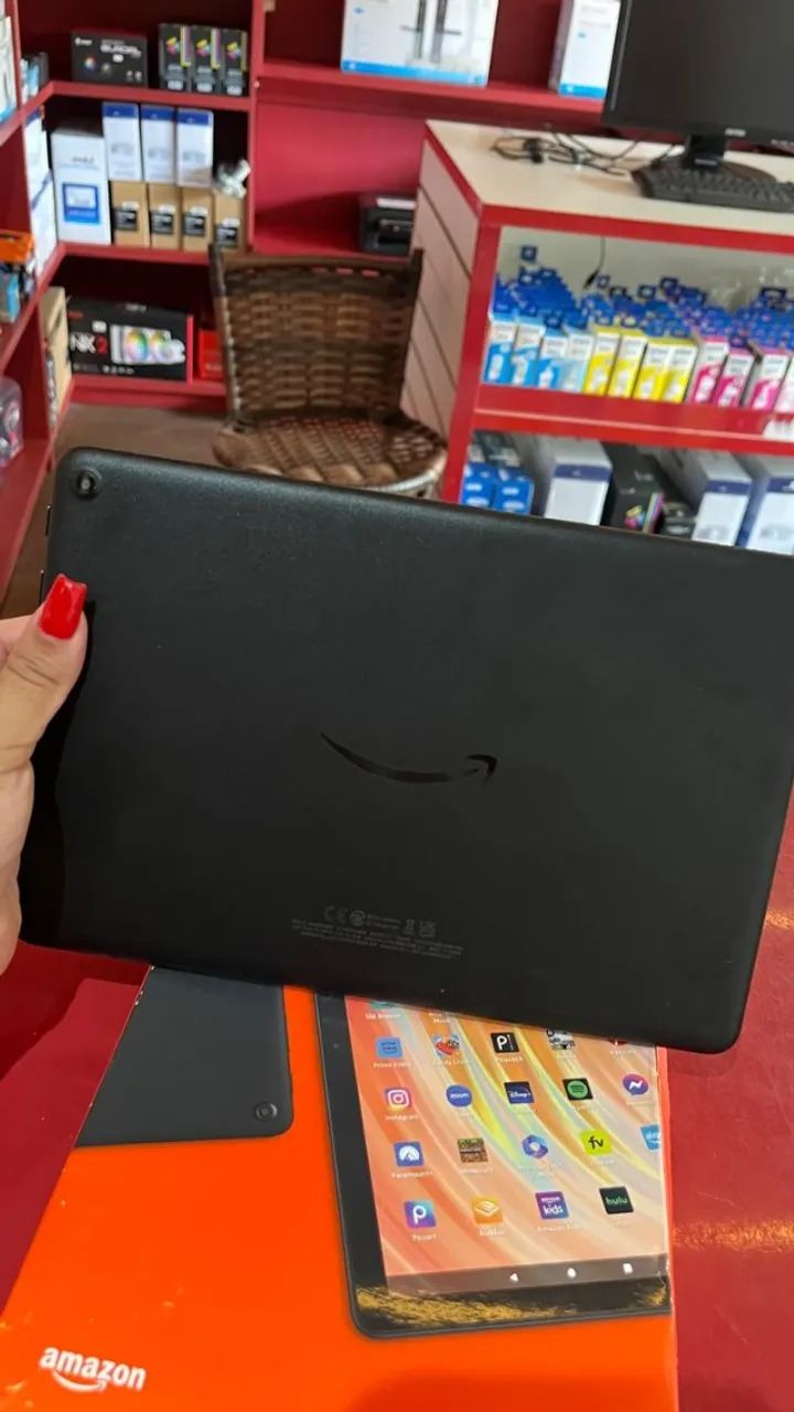 Tablet Amazon Fire HD 10 2021 10.1" 64GB black e 3GB de memória ...