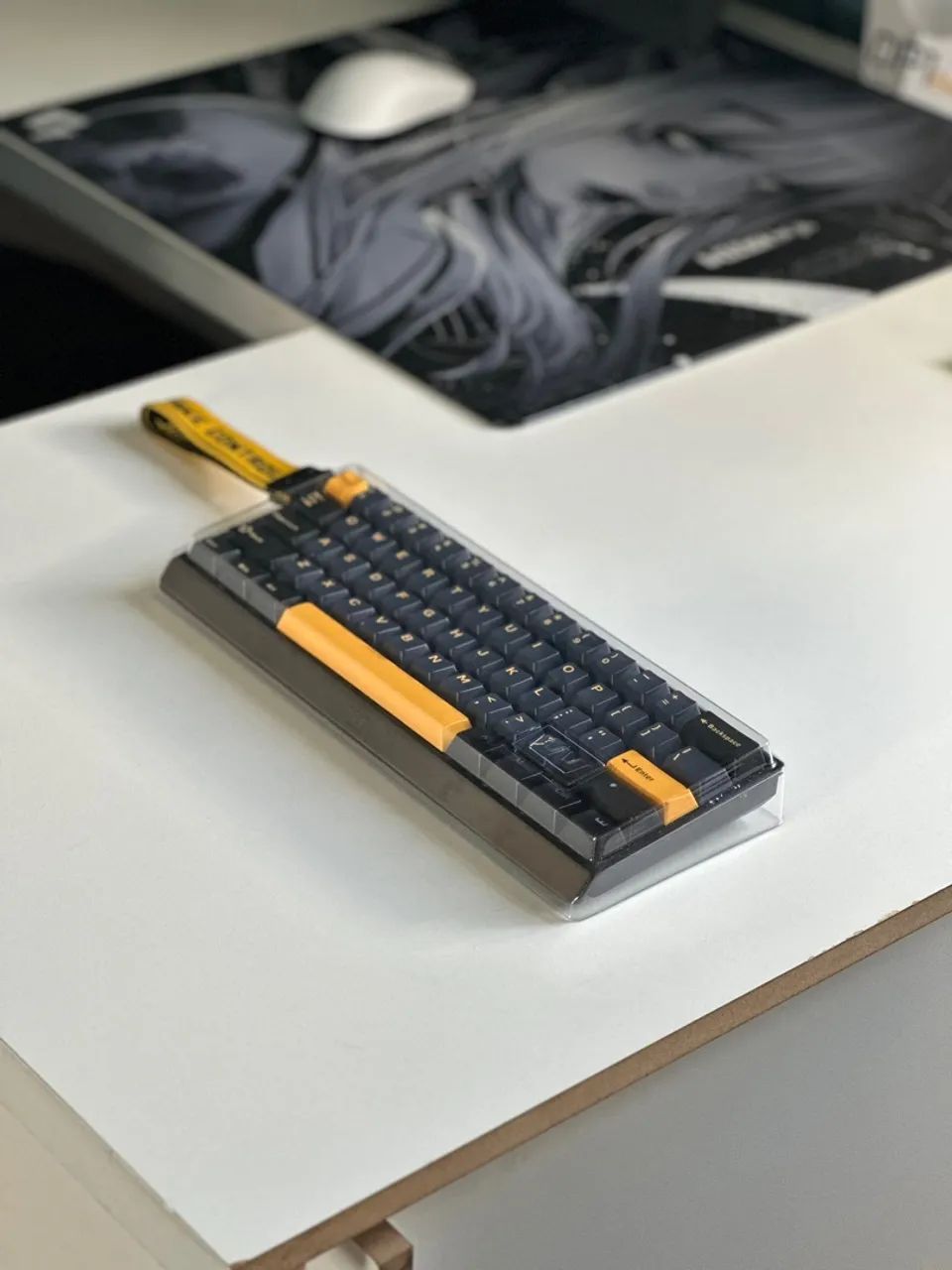 Wooting 60he plus com kit plate e keycaps para personalizar ...