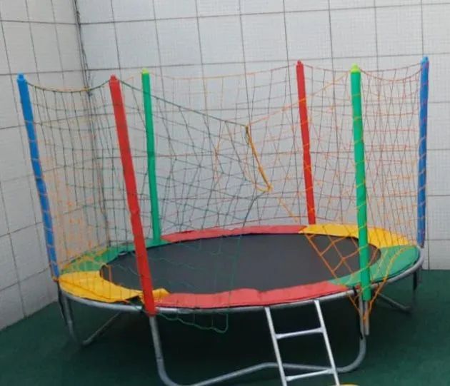 Pula Pula 2.44m + Bolsa Transporte + Escorregador 3 Degraus ...