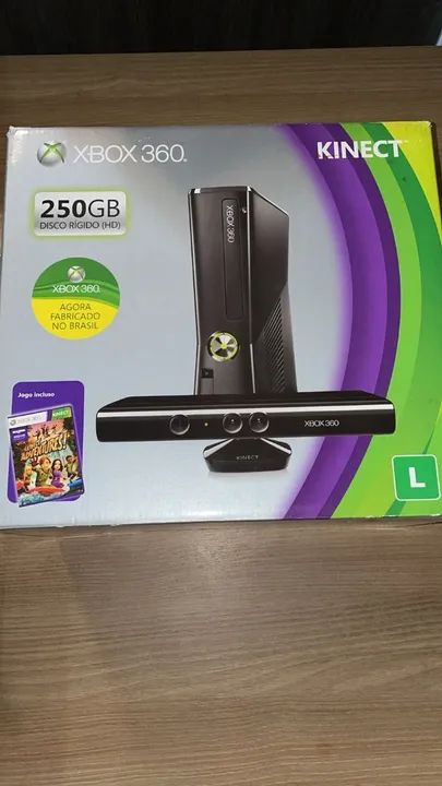 Xbox 360 Slim na Caixa - Consoles de Vídeo Game - Santa Rosa, Londrina ...