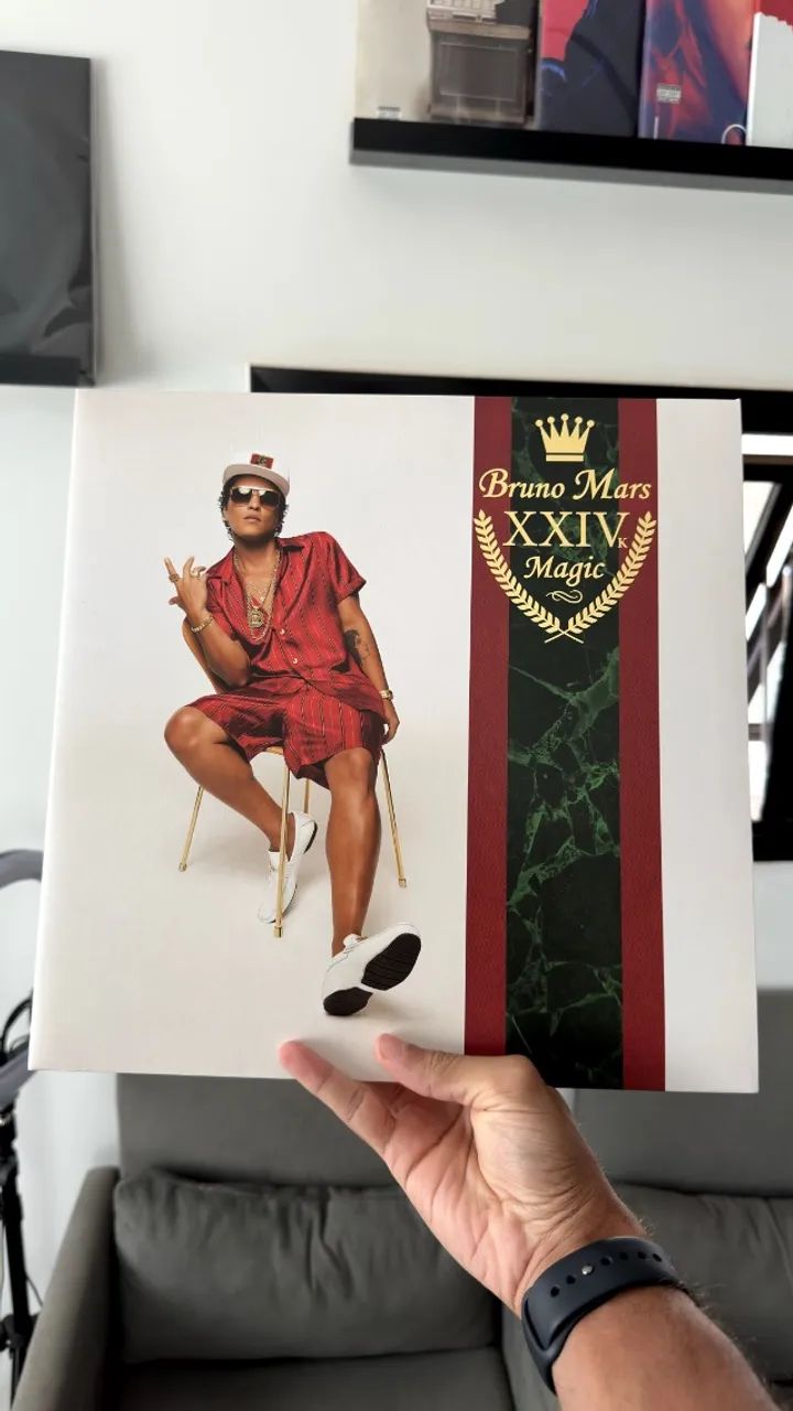 Bruno Mars - 24K Magic (Disco de vinil) - CDs, DVDs etc - Sul (Águas ...