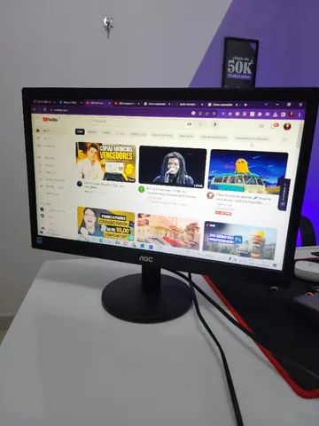 "monitor led aoc" no Brasil