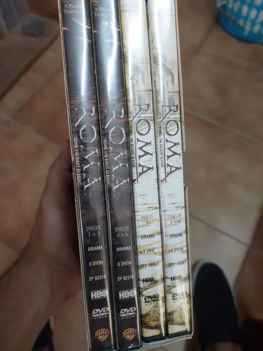 Coleção Completa Roma - Temporadas 1 & 2 - 11 DVDs