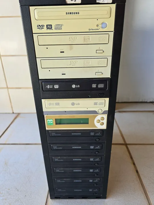 "torre gravadora de cd e dvd" no Brasil