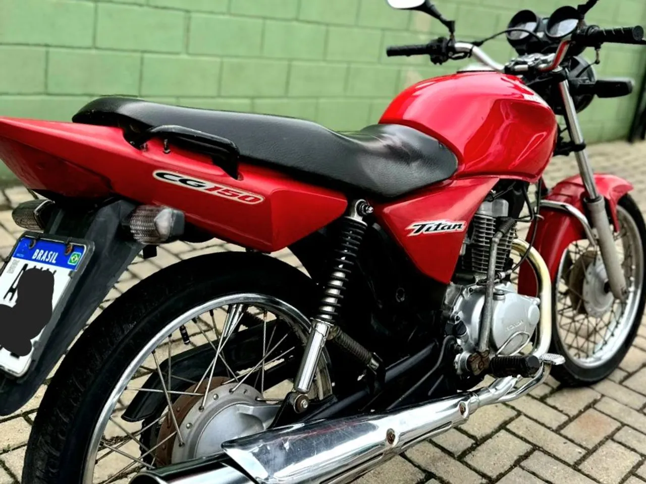 "honda titan150" no Brasil