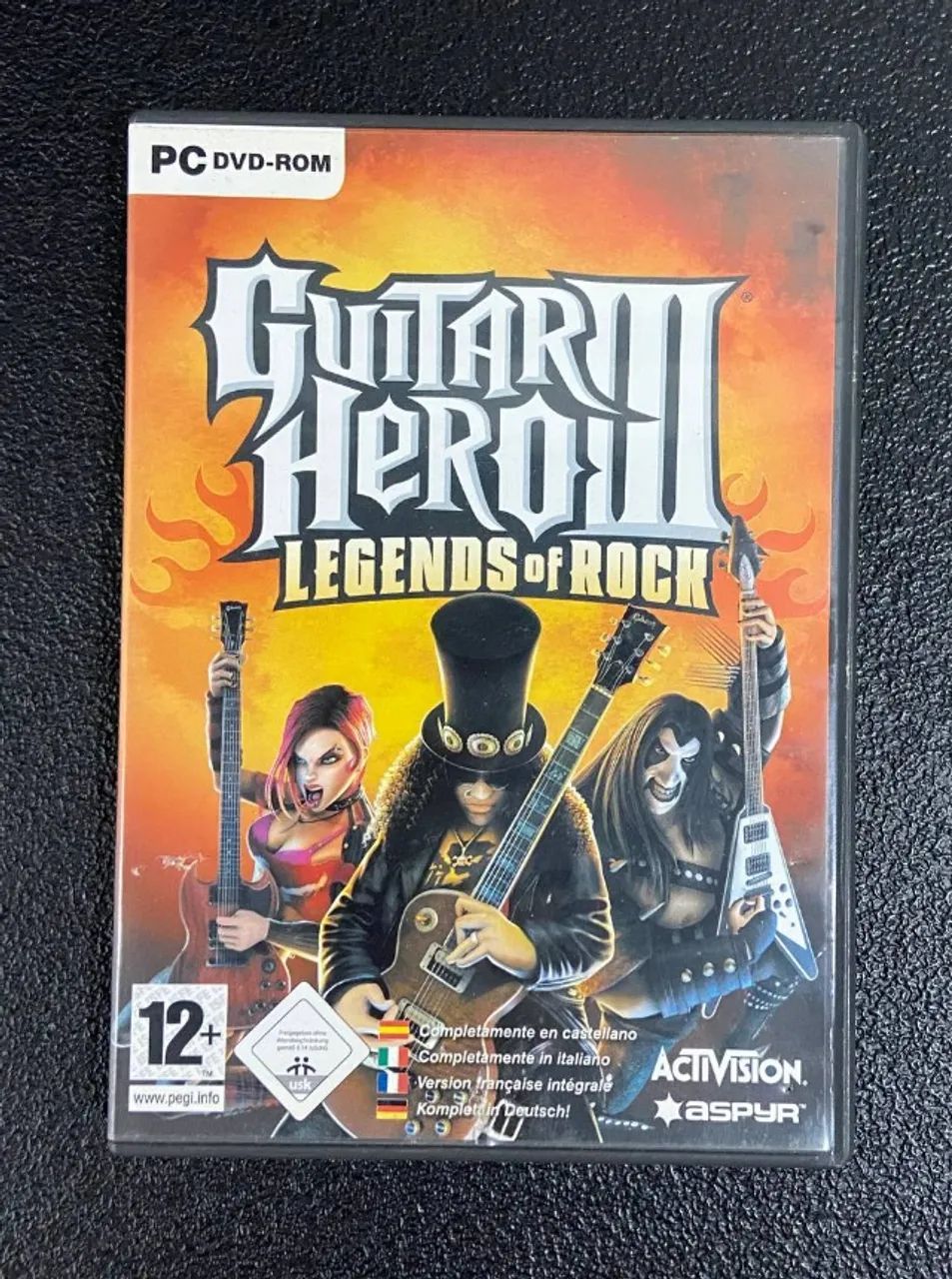 Jogo de PC - Guitar Hero 3 - Legends of Rock Original - Jogos de Vídeo ...