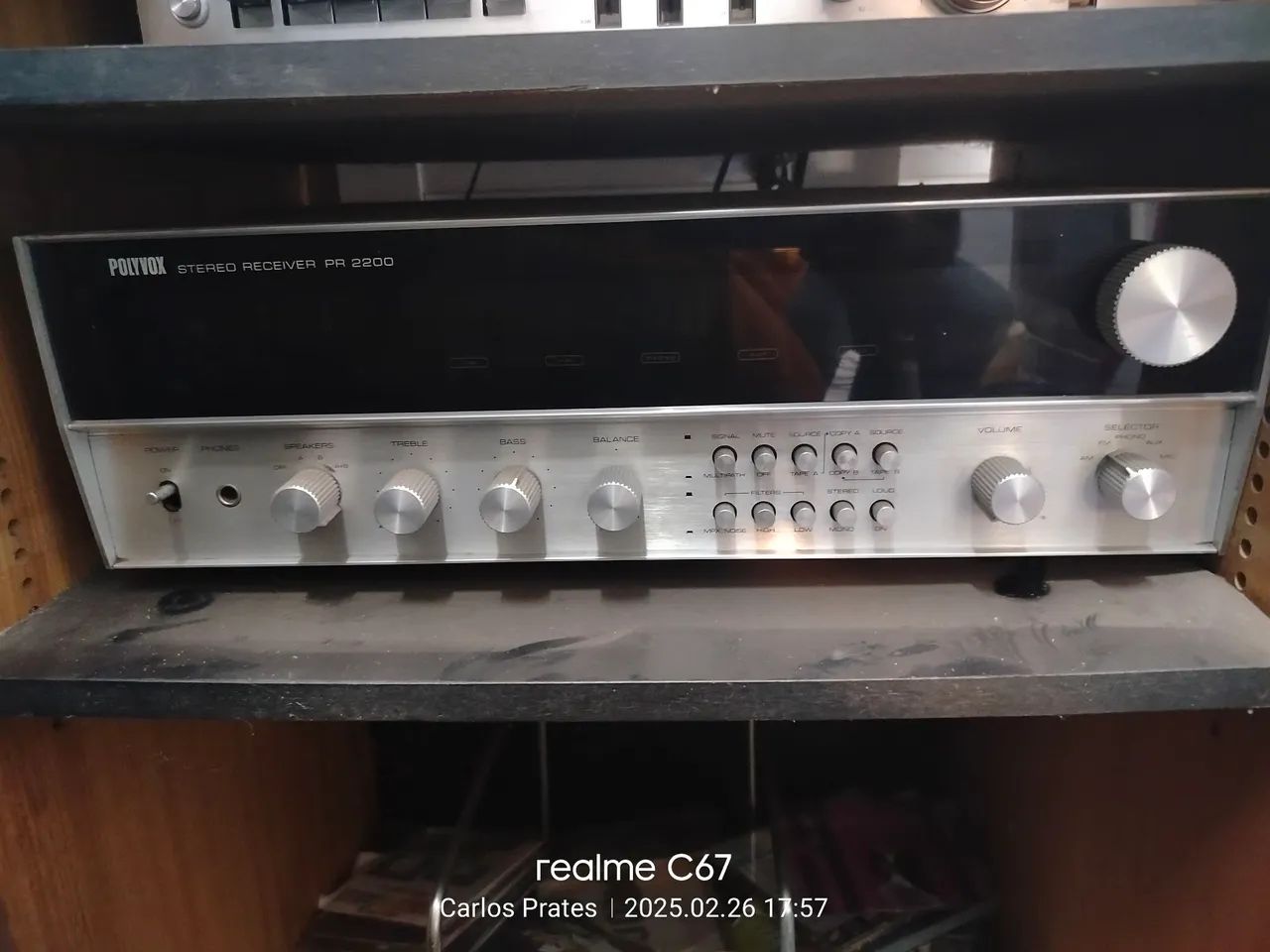 Som antigo POlYVOX RECEiVER PR 2200 - Aparelhos de Som - Carlos Prates ...