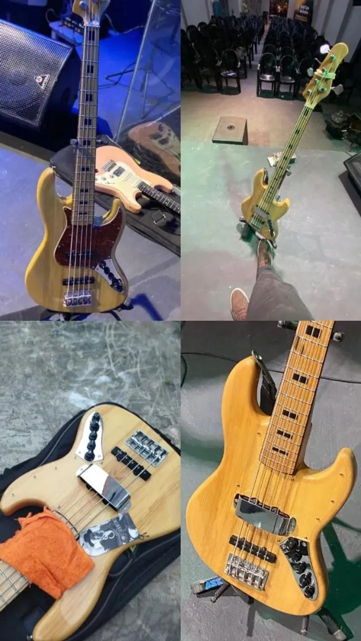 Contrabaixo jazz bass - Instrumentos musicais - Vila Luizão, São Luís ...