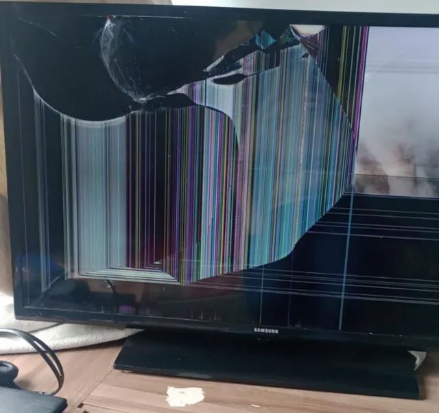"tv samsung com tela quebrada" no Brasil