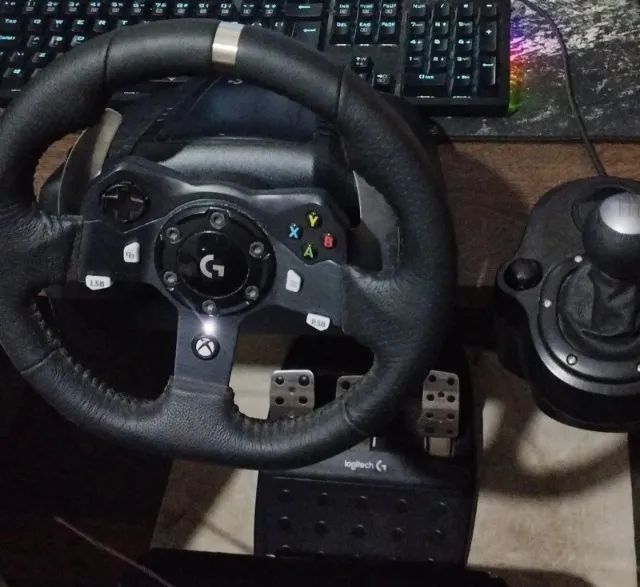 "logitech g920 com cambio" no Brasil