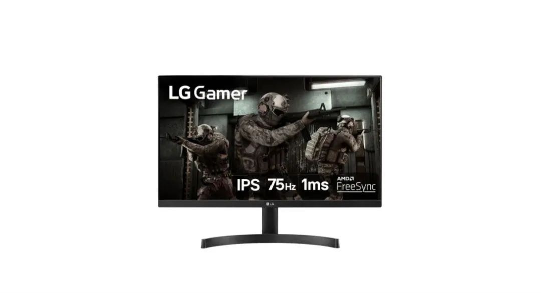 Monitor Gamer 24 polegadas 75Hz 1ms FreeSync - Monitores - Guaraituba ...