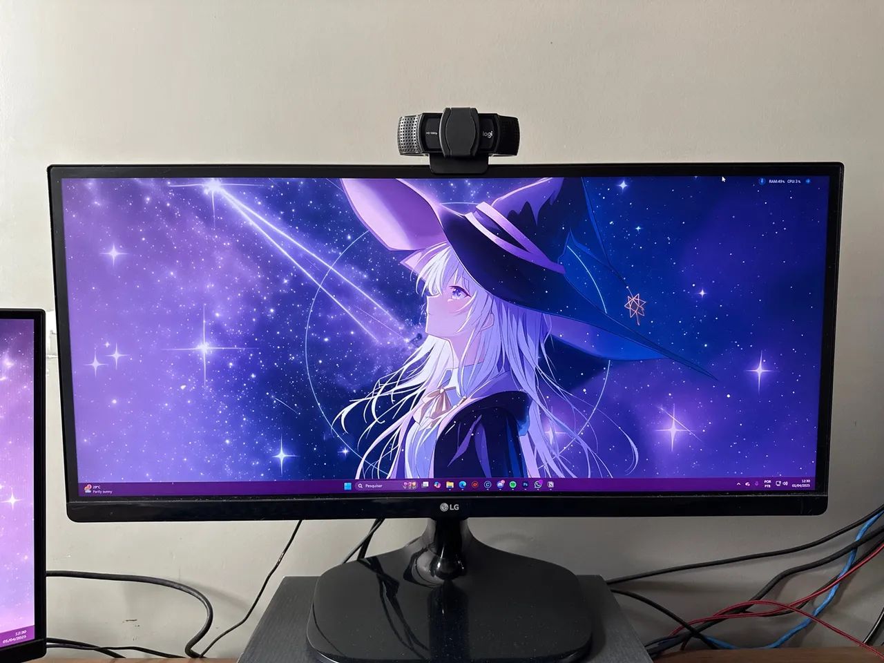 Monitor Gamer LG UltraWide 26? polegadas Full HD 75hz - Monitores ...