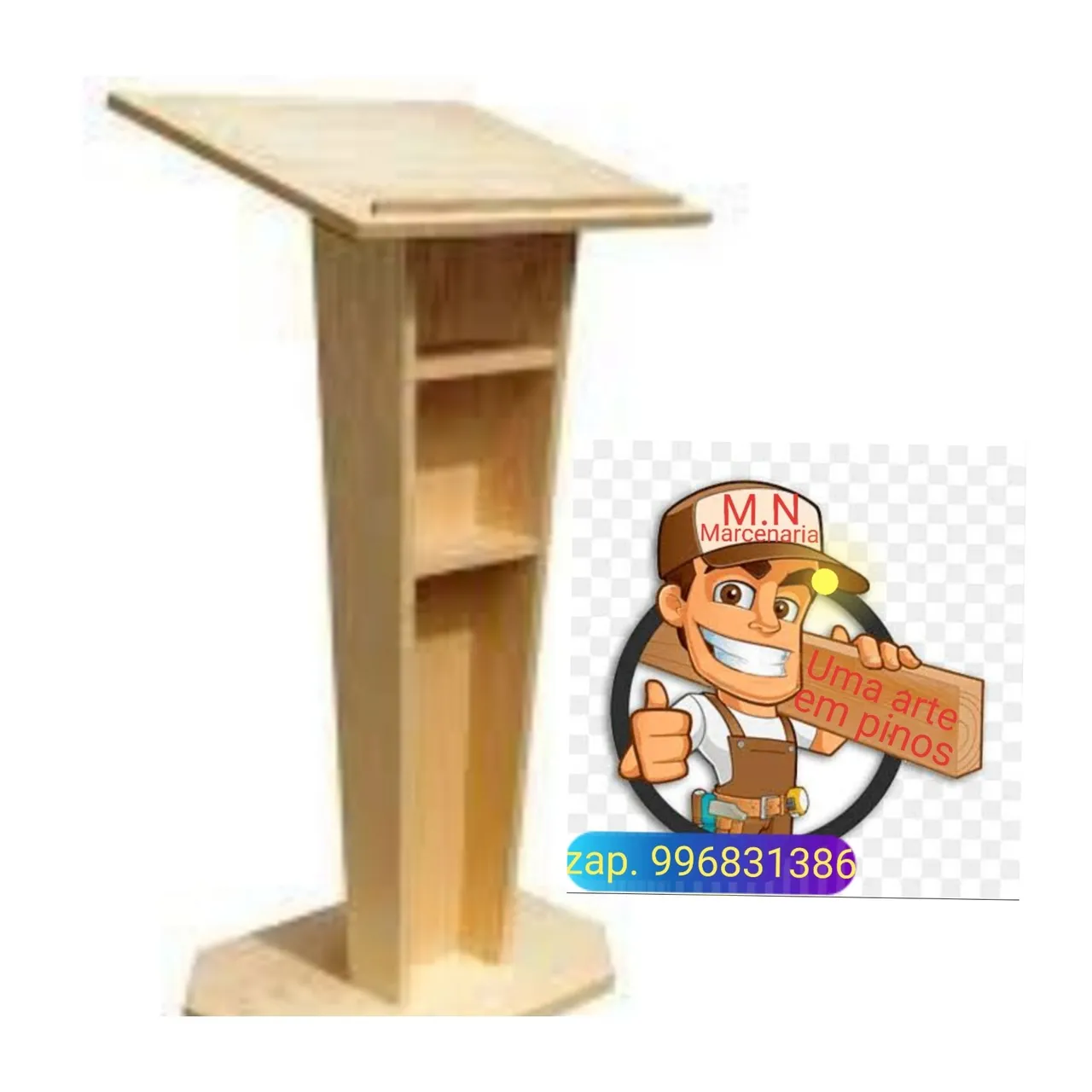 "pulpitos de madeira" no Brasil