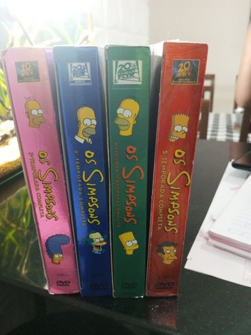 "os simpsons box" no Brasil