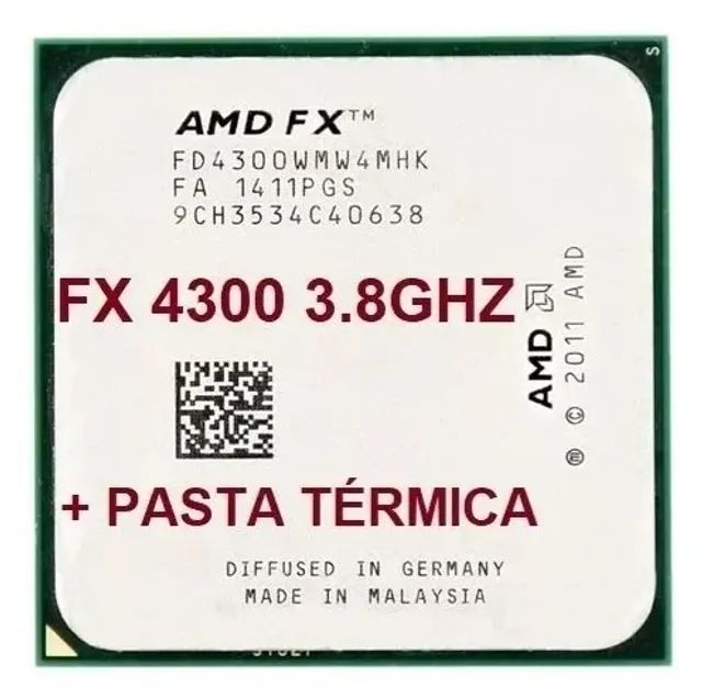 "amd fx 4300 quad core" no Brasil