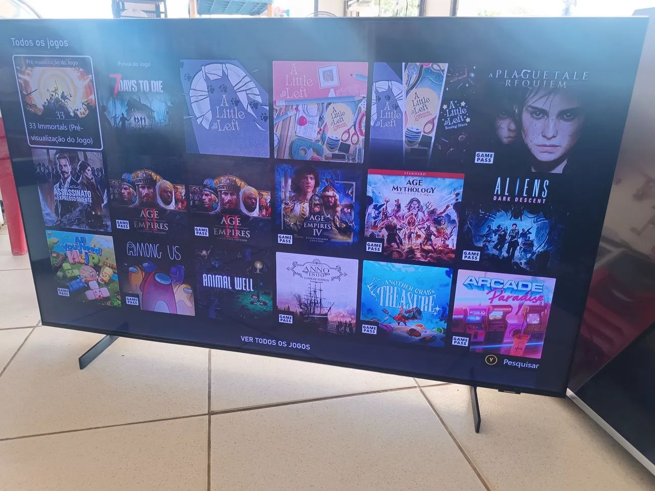 Tv Smart Samsung 55 Polegadas 4k Ultra HD Completa Top de Verdade - TVs ...