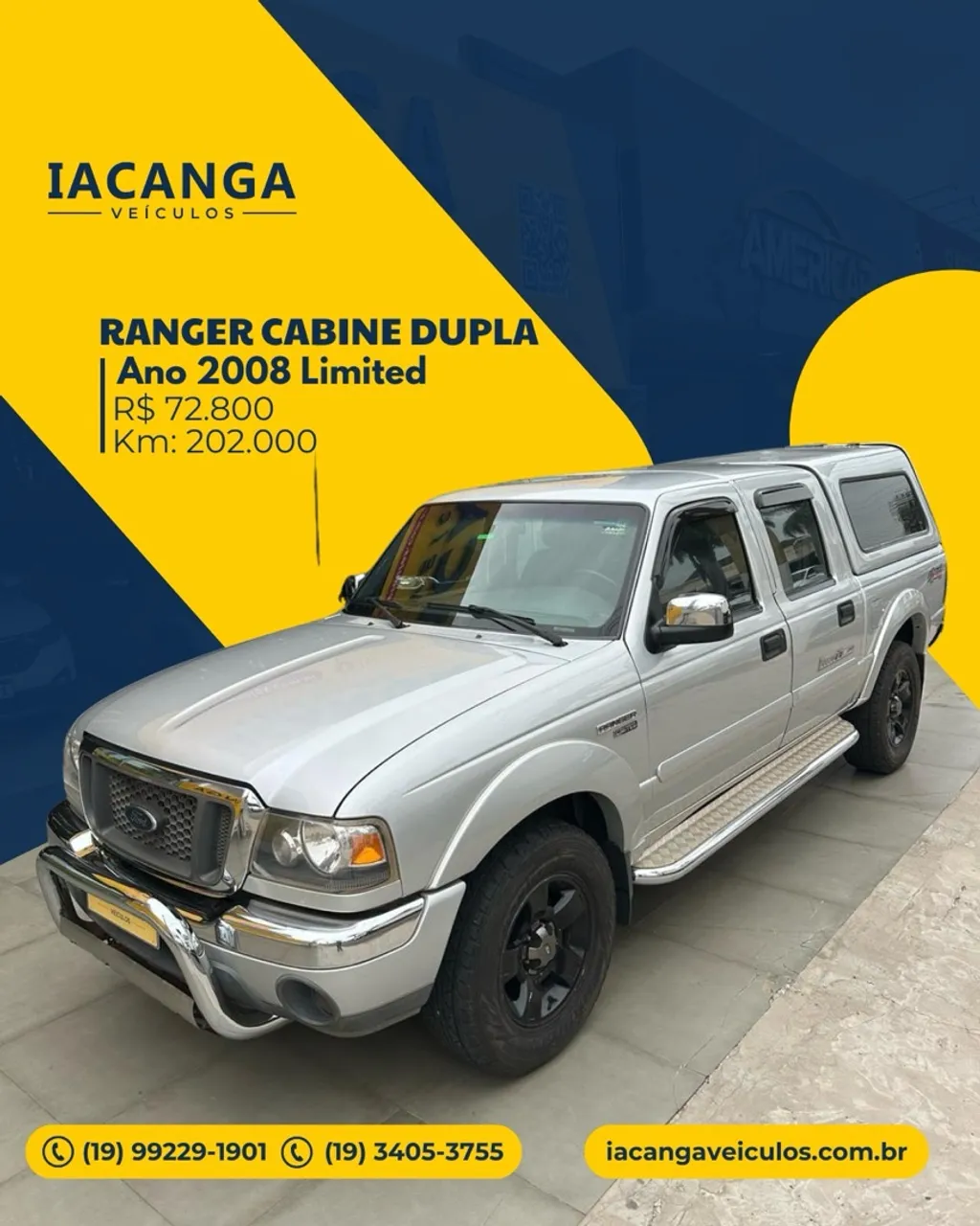 FORD RANGER 2008 Usados e Novos