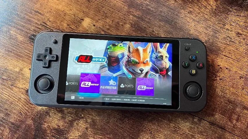 Anbernic RG552 RG 552 Com Case - Consoles de Vídeo Game - Serra Verde ...