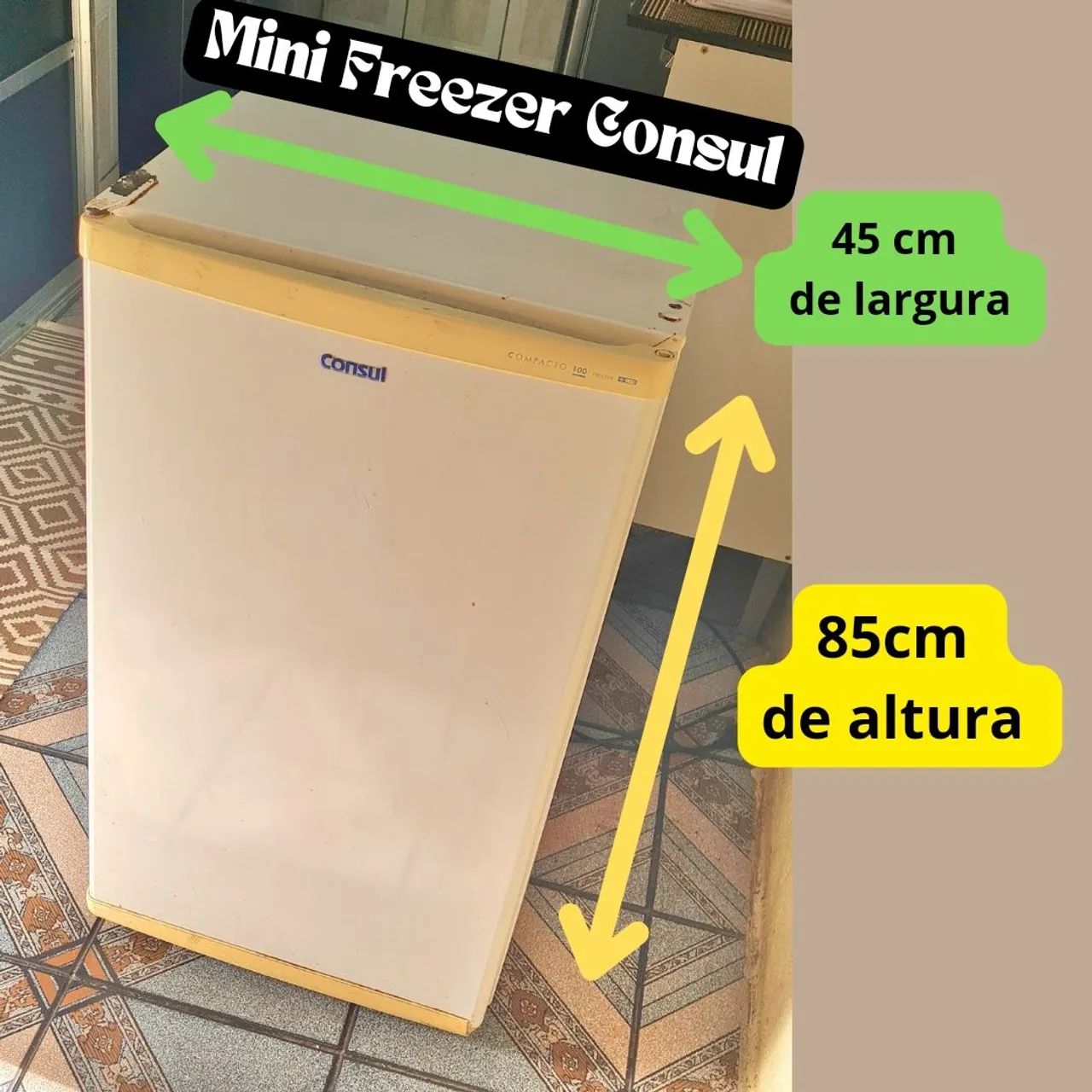 "mini congelador" no Brasil