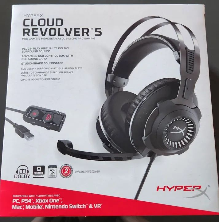 HyperX Cloud Revolver S - Headset Gamer - Fones de Ouvido - Quinta da Primavera, Ribeirão Preto ...