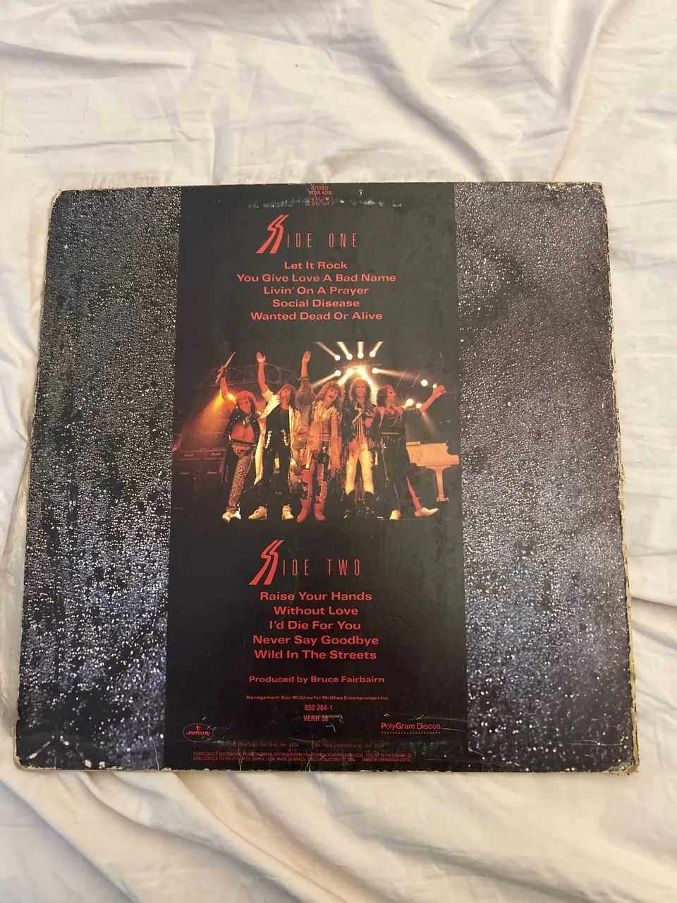 Vinil Bon Jovi slipppery when wet - CDs, DVDs etc - Setor Rio Formoso ...