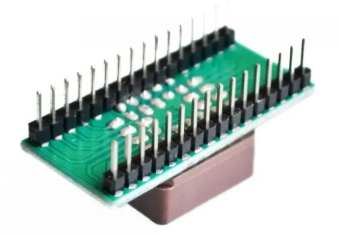 Adaptador Plcc32 Dip32 Ou Plcc32 Dip28 Plcc Tl866cs Arduino Automação ...